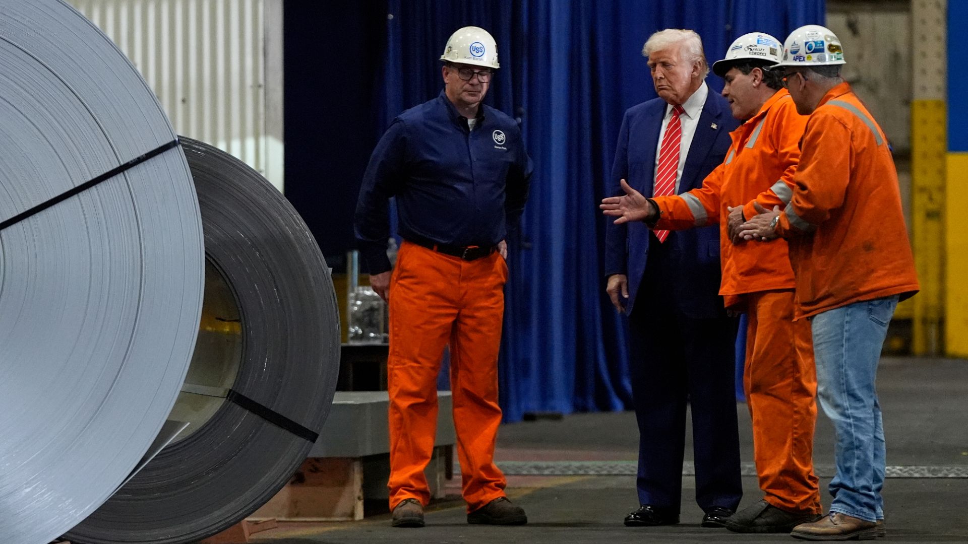US President Trump doubles tariffs on steel and aluminium imports to 50 ...