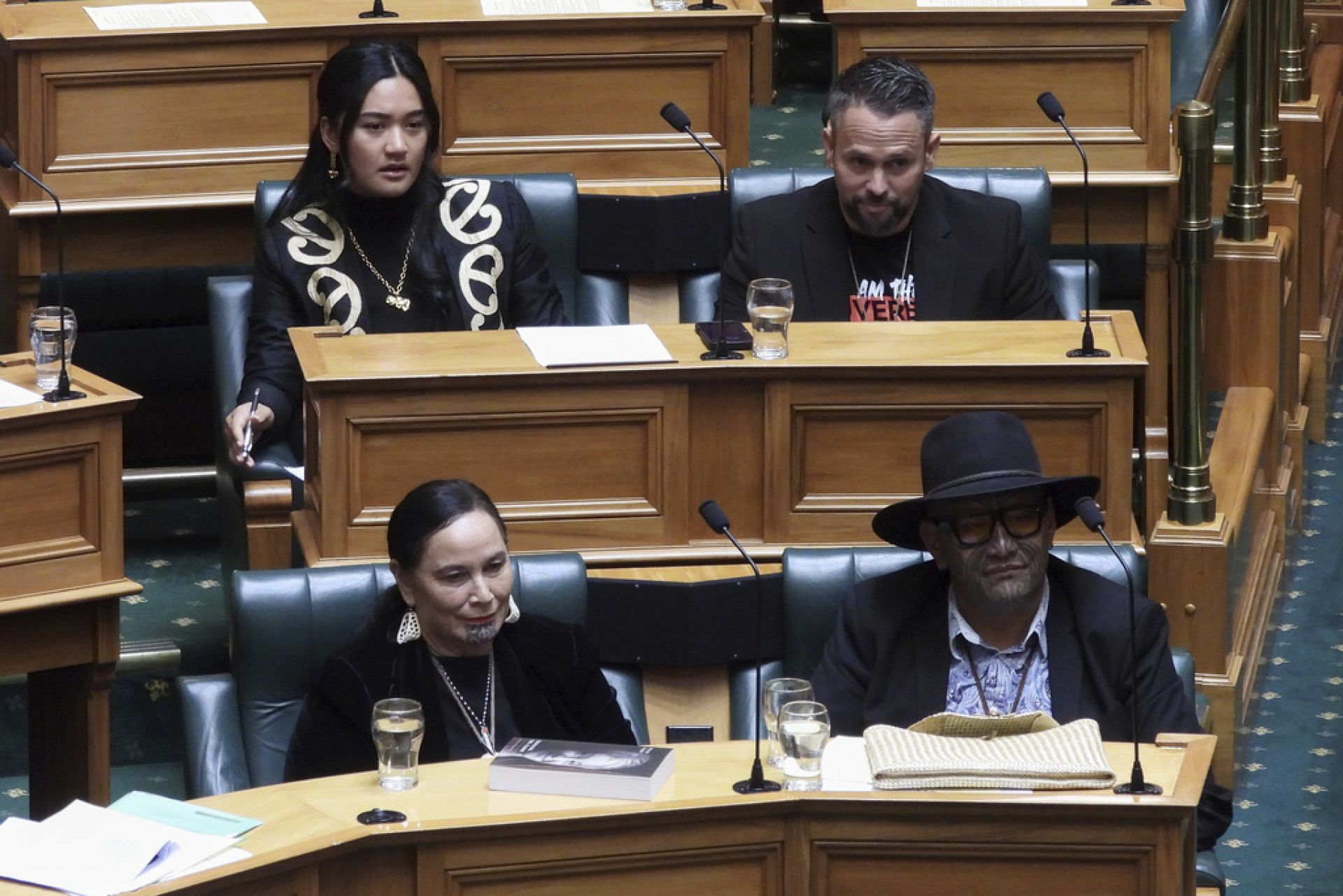 New Zealand Parliament suspends three lawmakers for performing protest ...
