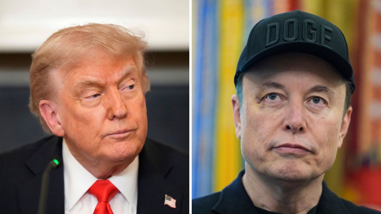 A very public feud: Entertainment world reacts to Donald Trump and Elon ...