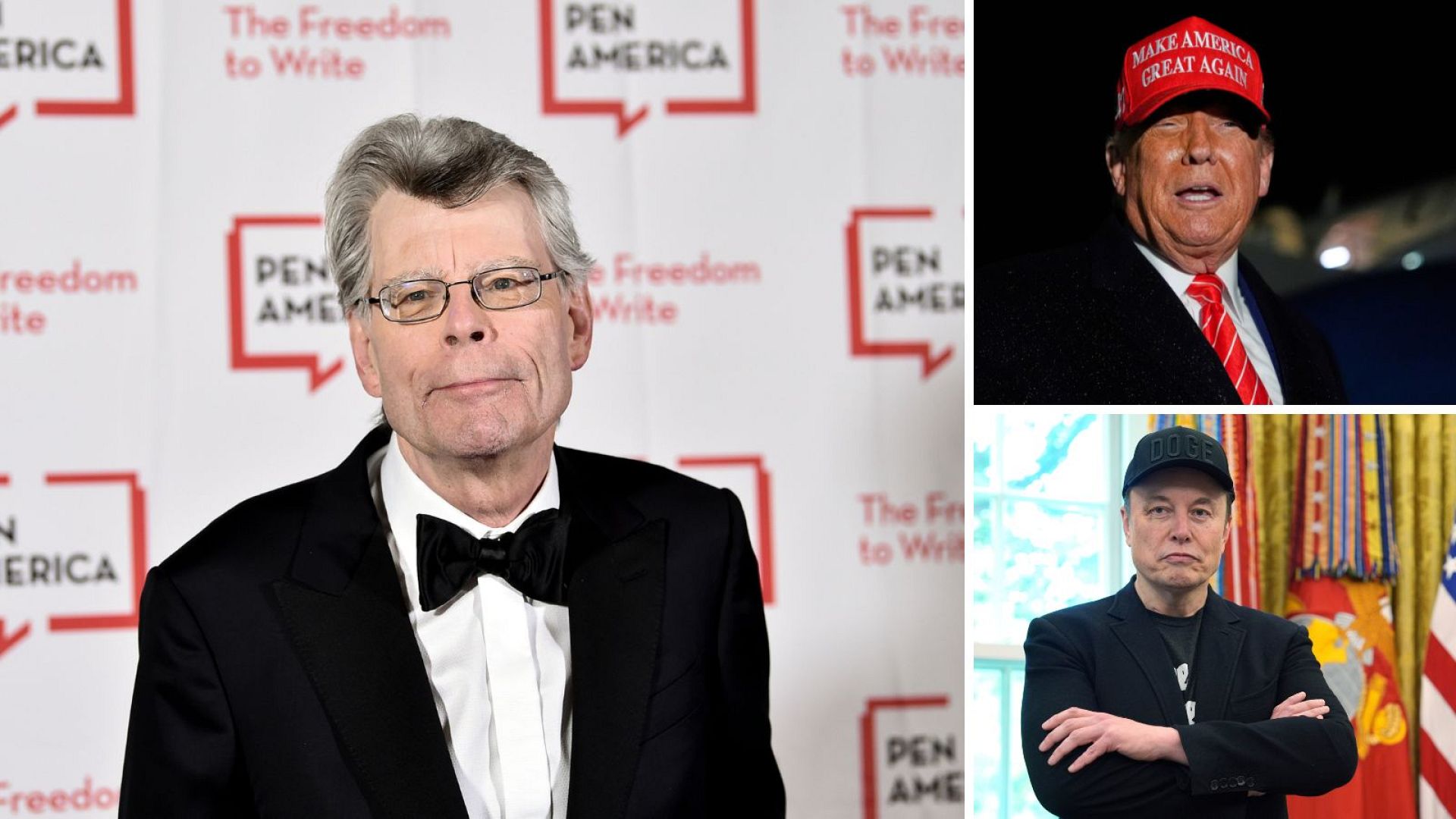 Stephen King puts Trump vs Musk feud into perspective with savage post ...