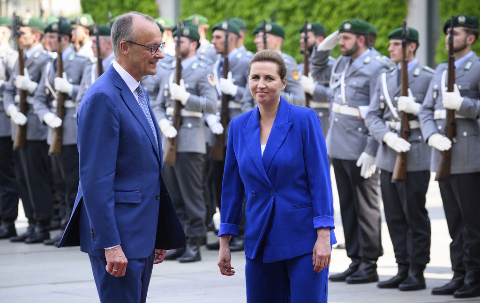 Friedrich Merz meets with Danish PM Mette Frederiksen in Berlin | Euronews