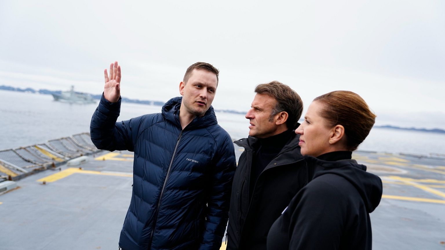 'Message of solidarity and friendship': Emmanuel Macron visits ...