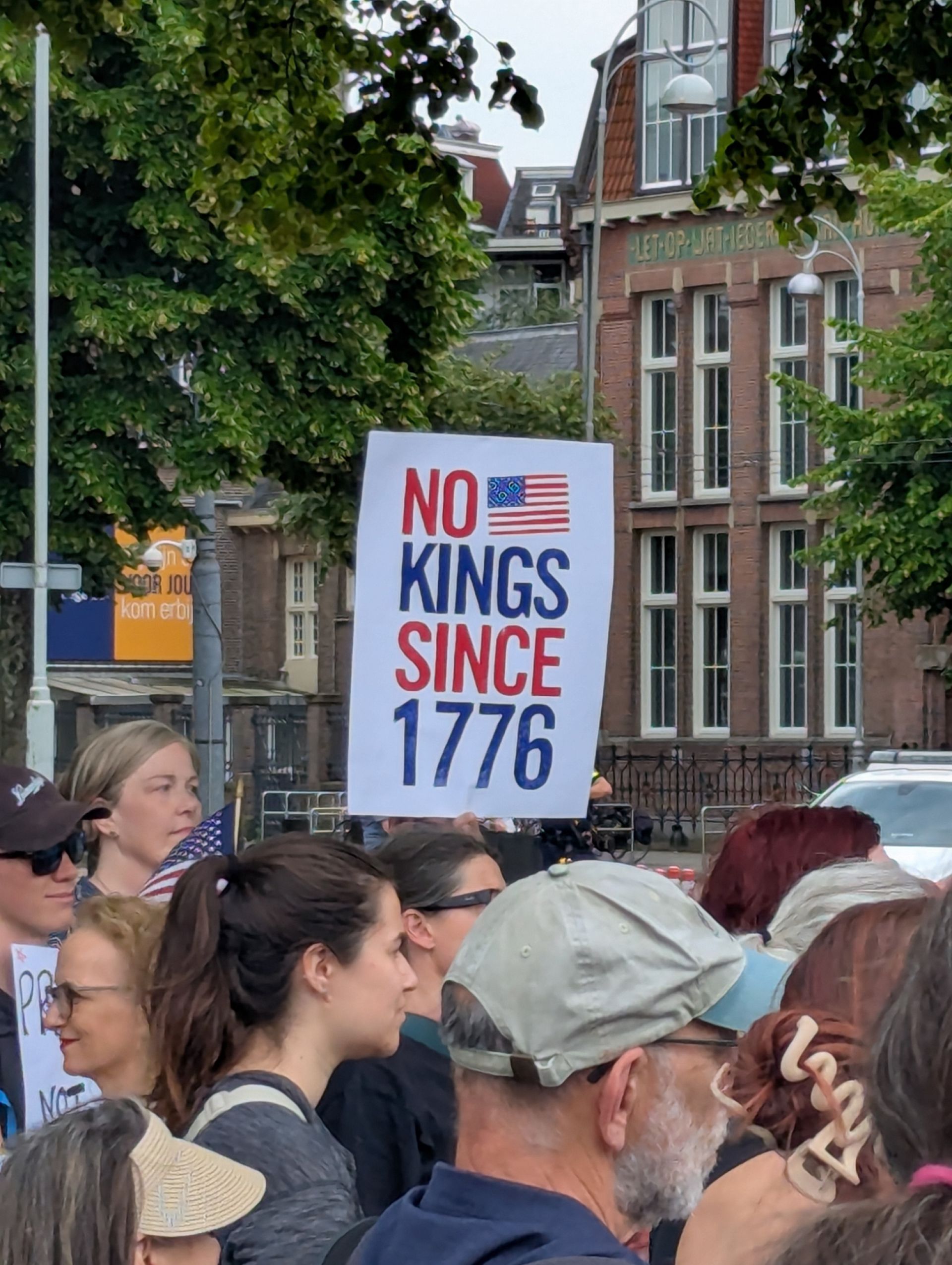 Best and funniest signs from mass No Kings protests against Trump ...