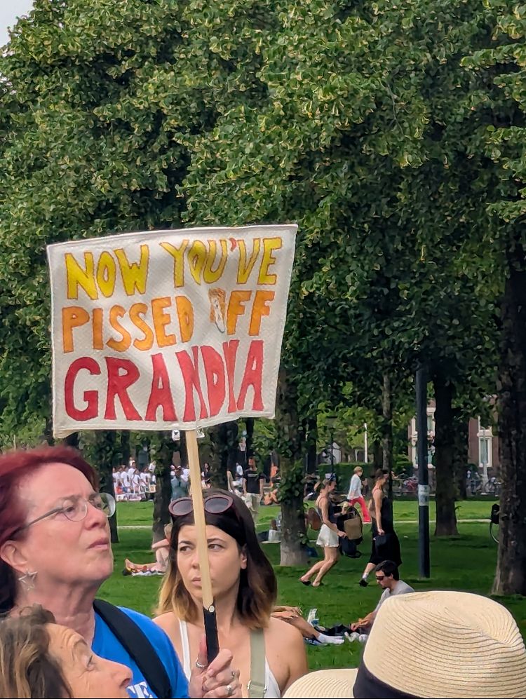Best and funniest signs from mass No Kings protests against Trump ...