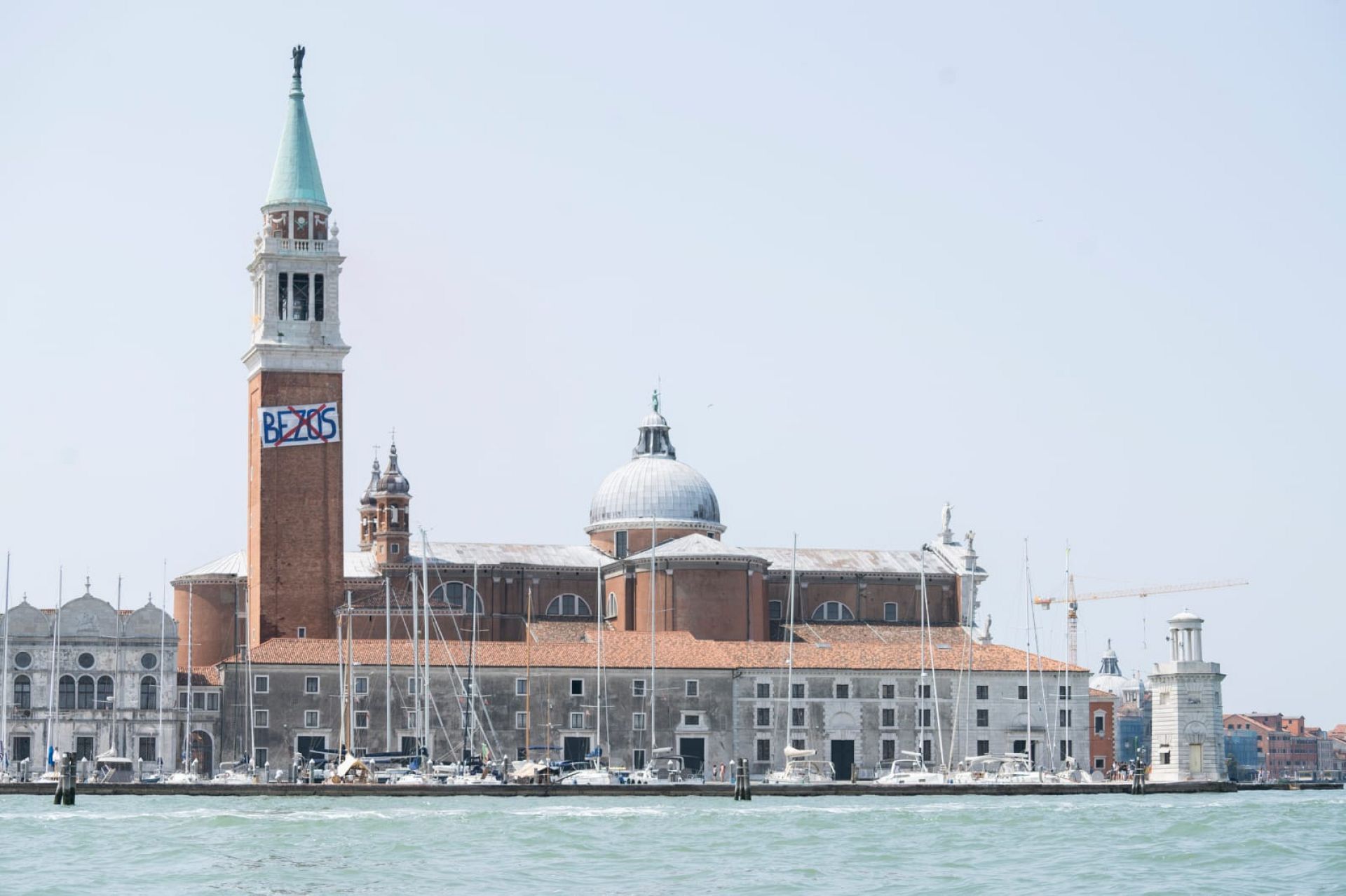 'We don't need Bezos': Venice activists prepare to protest against tech ...