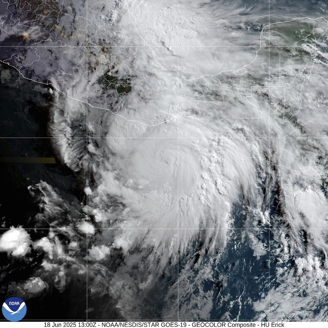 Why Hurricane Erick has rapidly intensified into an 'extremely ...