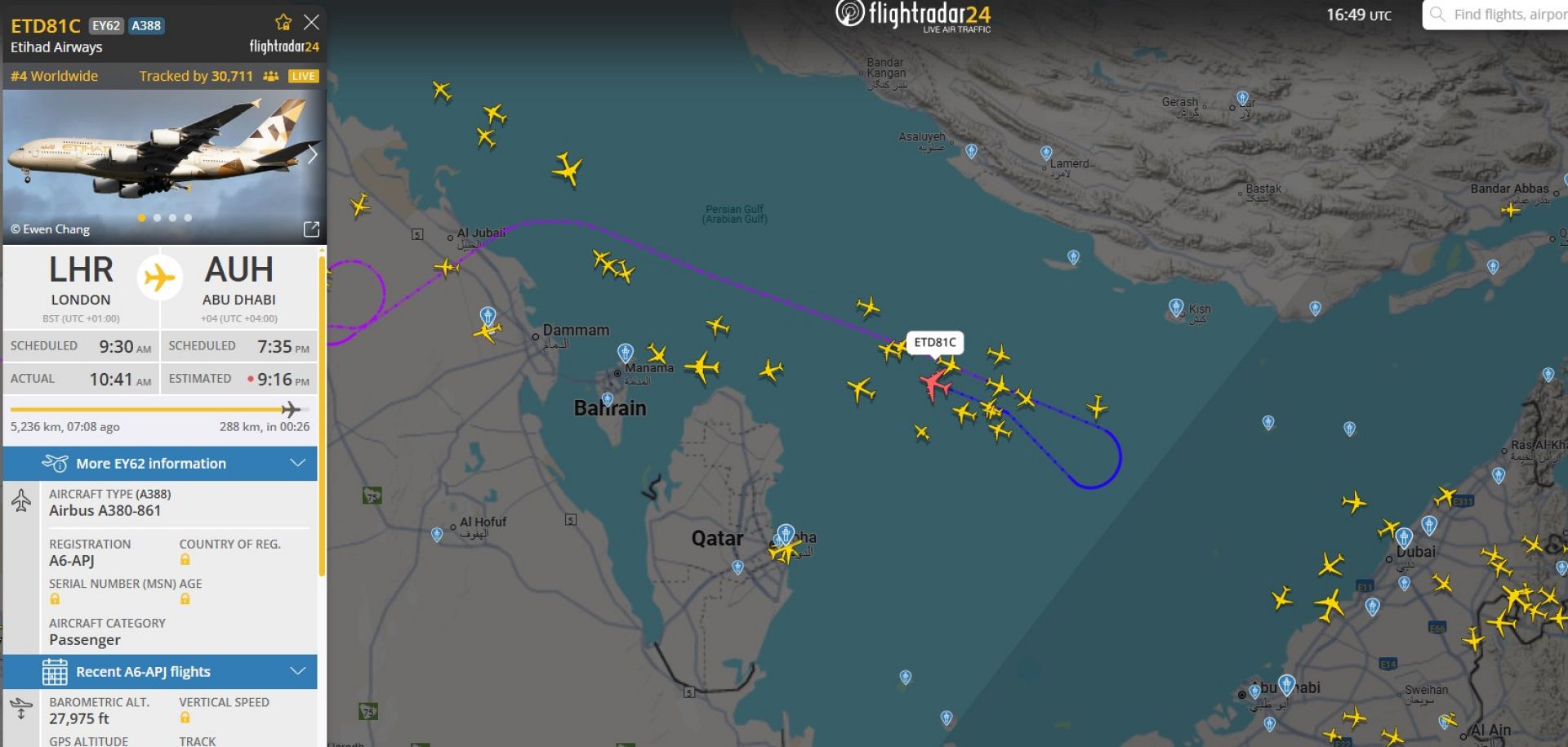 L'Iran a lancé une attaque contre la base américaine d'al-Udeid au ...