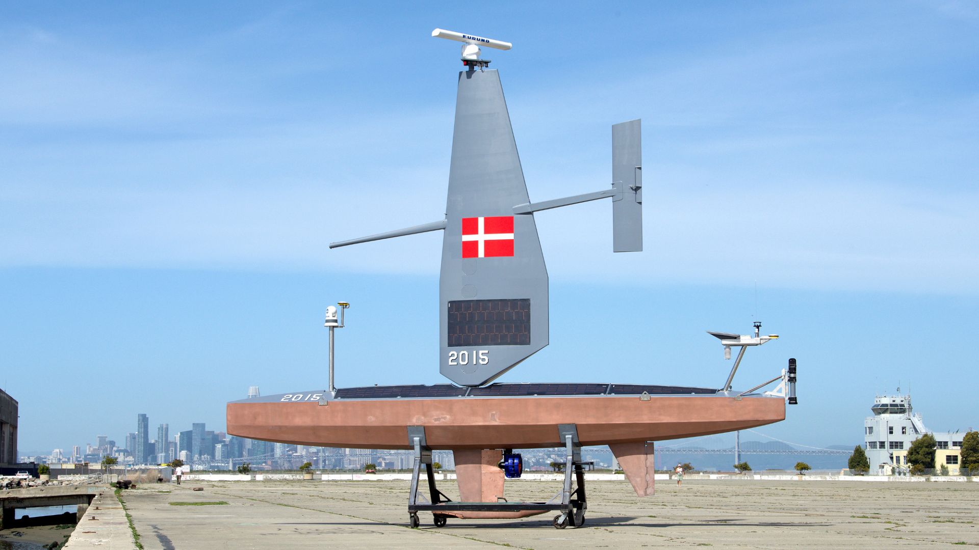 This crewless ship is defending Denmark’s and NATO’s waters. This is ...