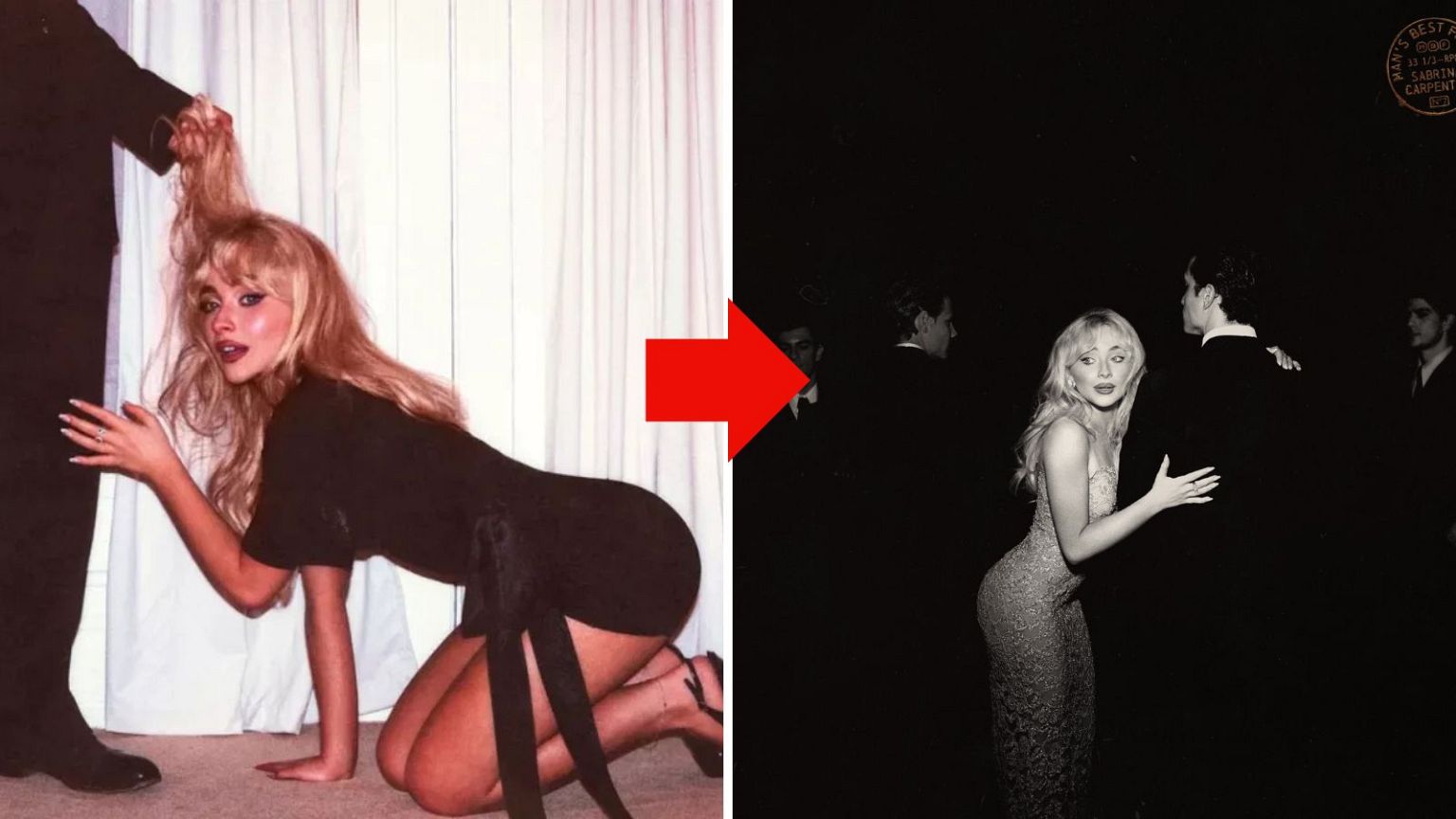 Sabrina Carpenter unveils alternate album cover ‘approved by God’ for ...