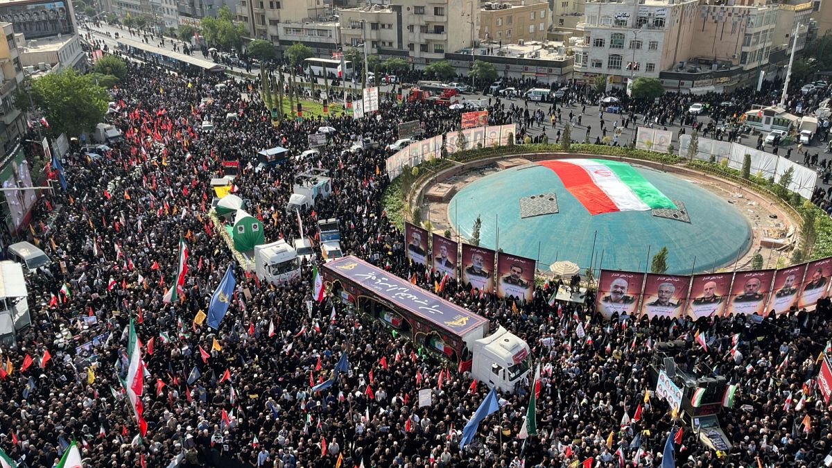 Iran holds state funeral for military leaders and nuclear scientists ...