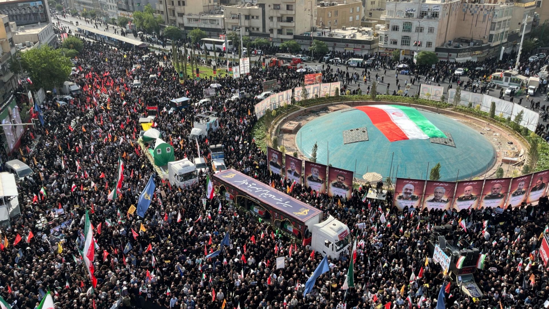 Iran holds state funeral for military leaders and nuclear scientists ...