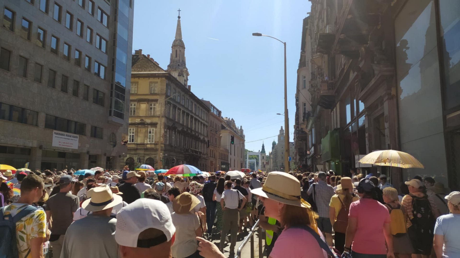 Tens of thousands gather to mark 30th anniversary of Budapest Pride despite Orban ban