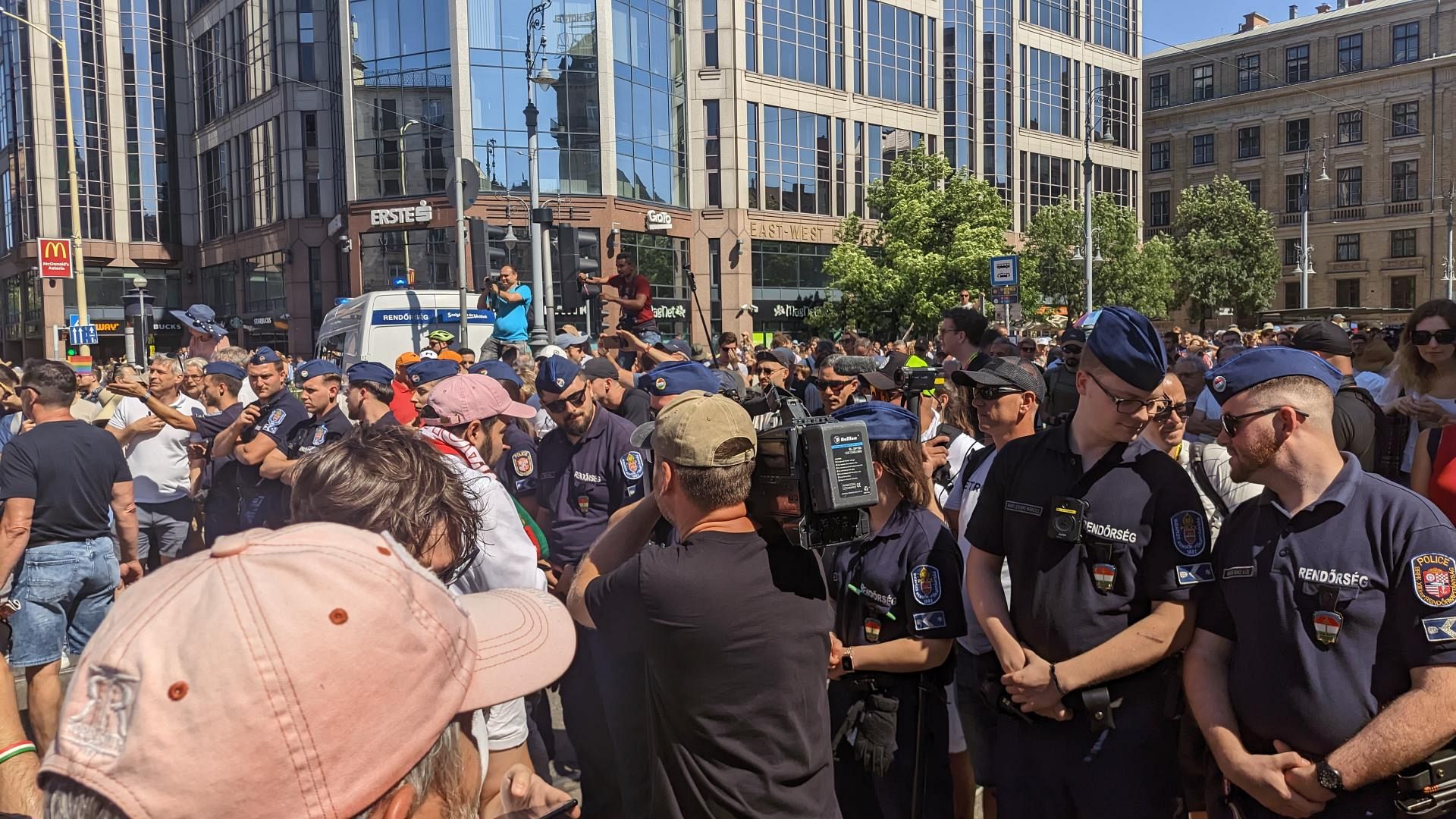 Tens of thousands gather to mark 30th anniversary of Budapest Pride despite Orban ban
