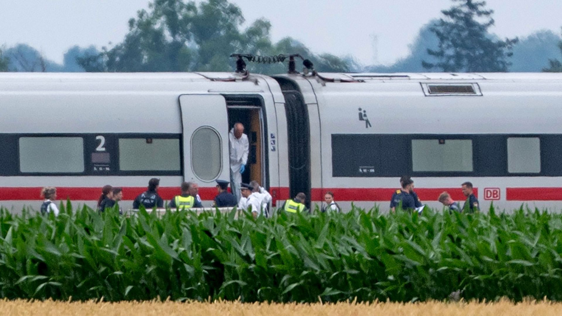 Syrian man injures four passengers with hammer on ICE train in southern ...