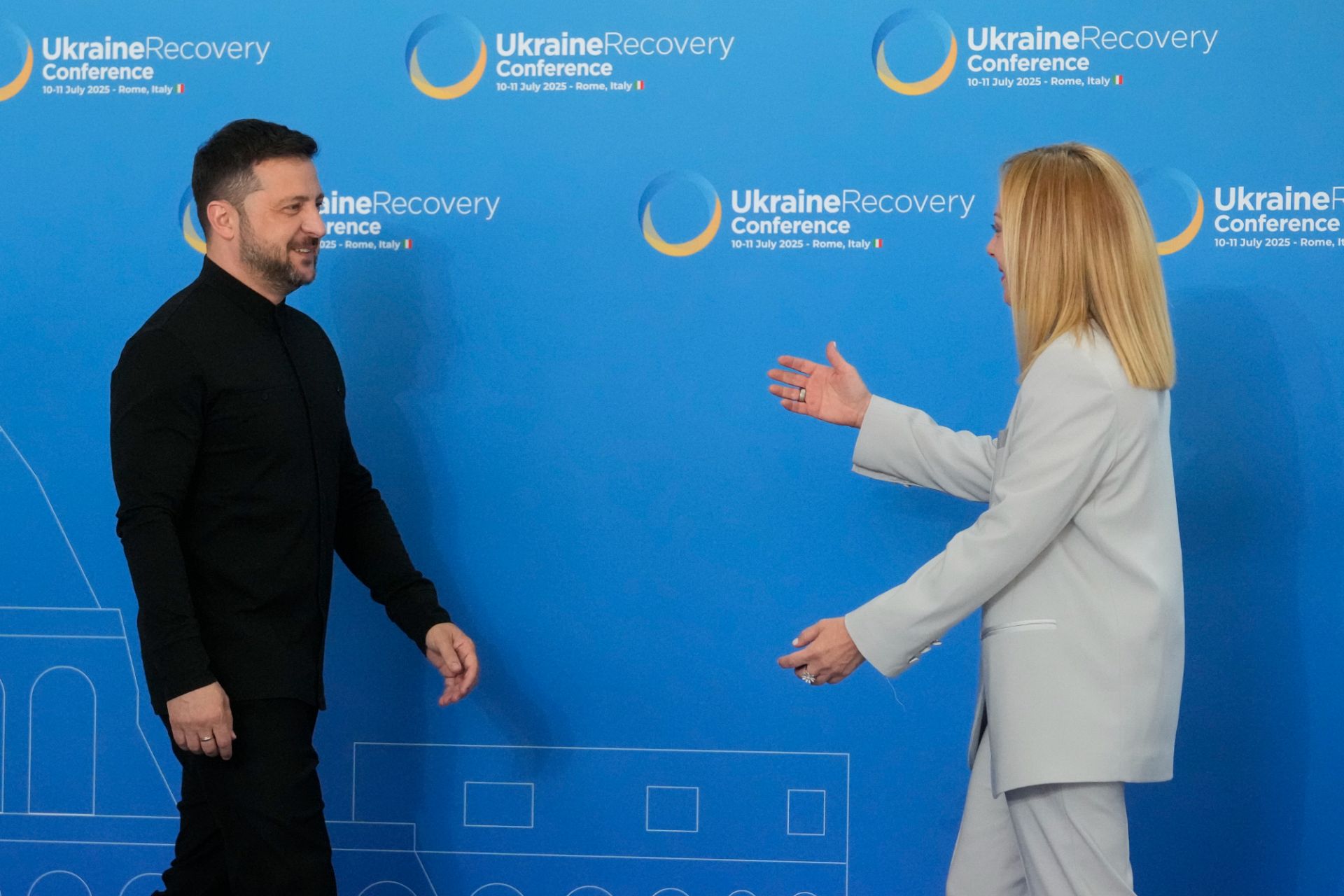 European leaders urge investment as Italy-Ukraine recovery conference ...