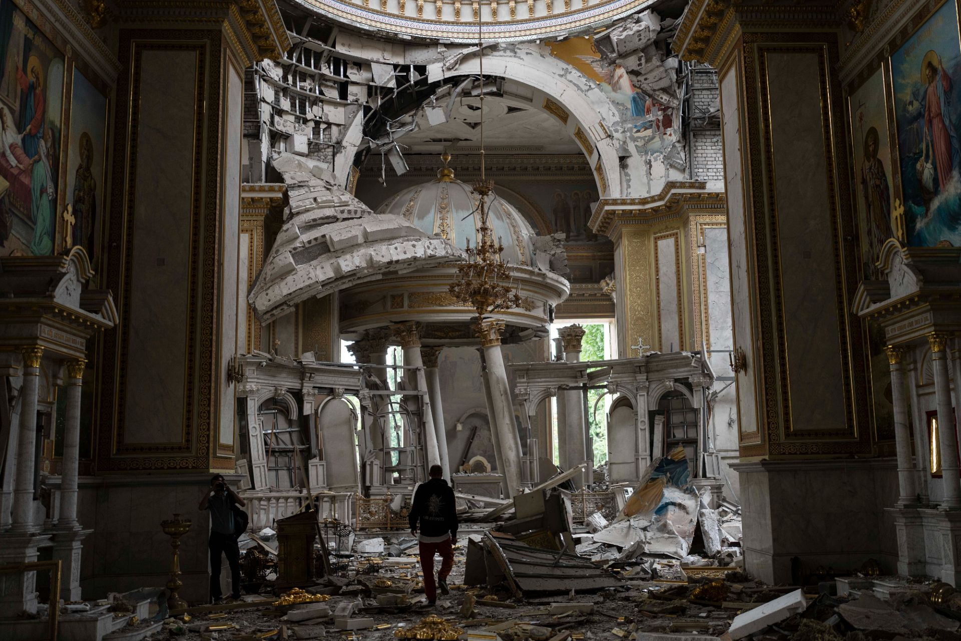 EU vows to protect Ukrainian culture as Russia targets over 500 ...