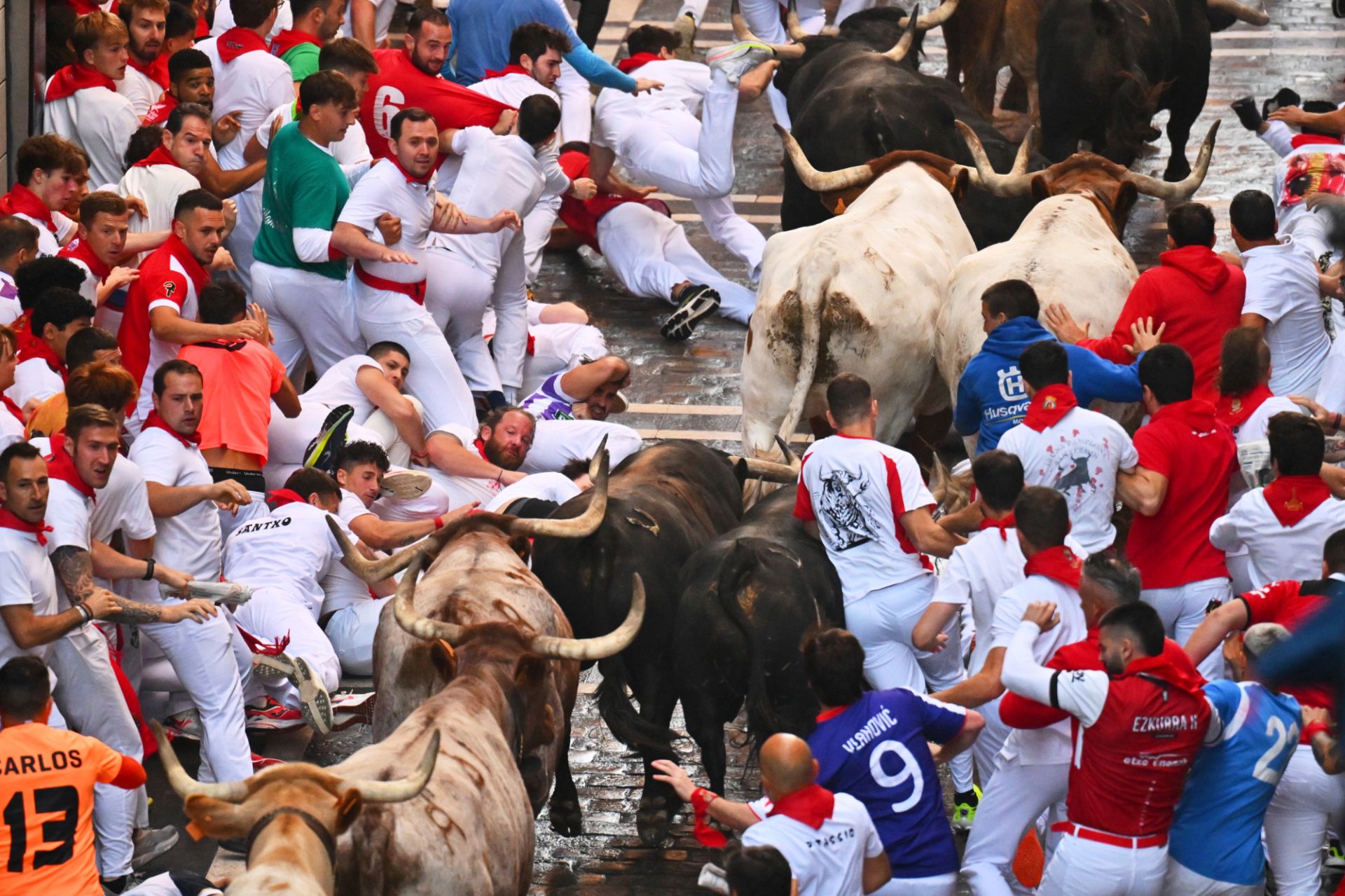 Spagna: donne alla corsa dei tori di Pamplona, sempre più presenti ...
