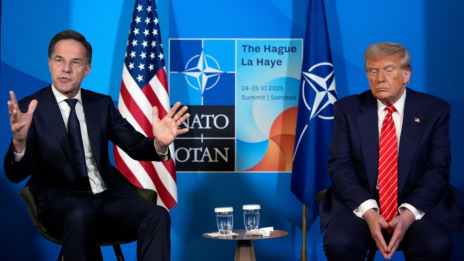 Trump to meet NATO secretary general as plan takes shape for Ukraine ...