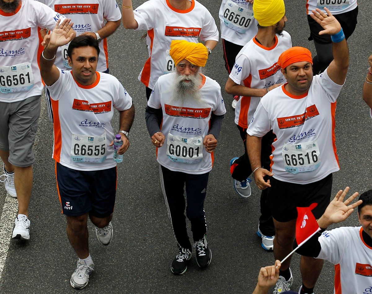World’s oldest marathon runner Fauja Singh dies at 114 after being hit ...