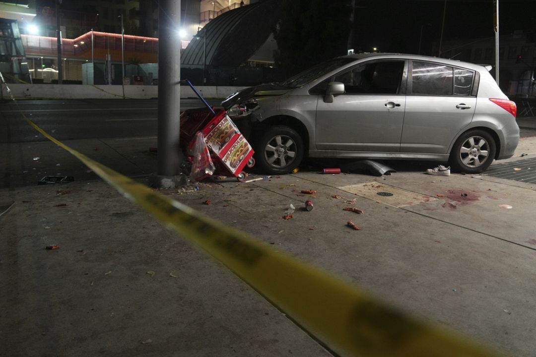 30 injured as vehicle drives into a crowd of people in East Hollywood ...