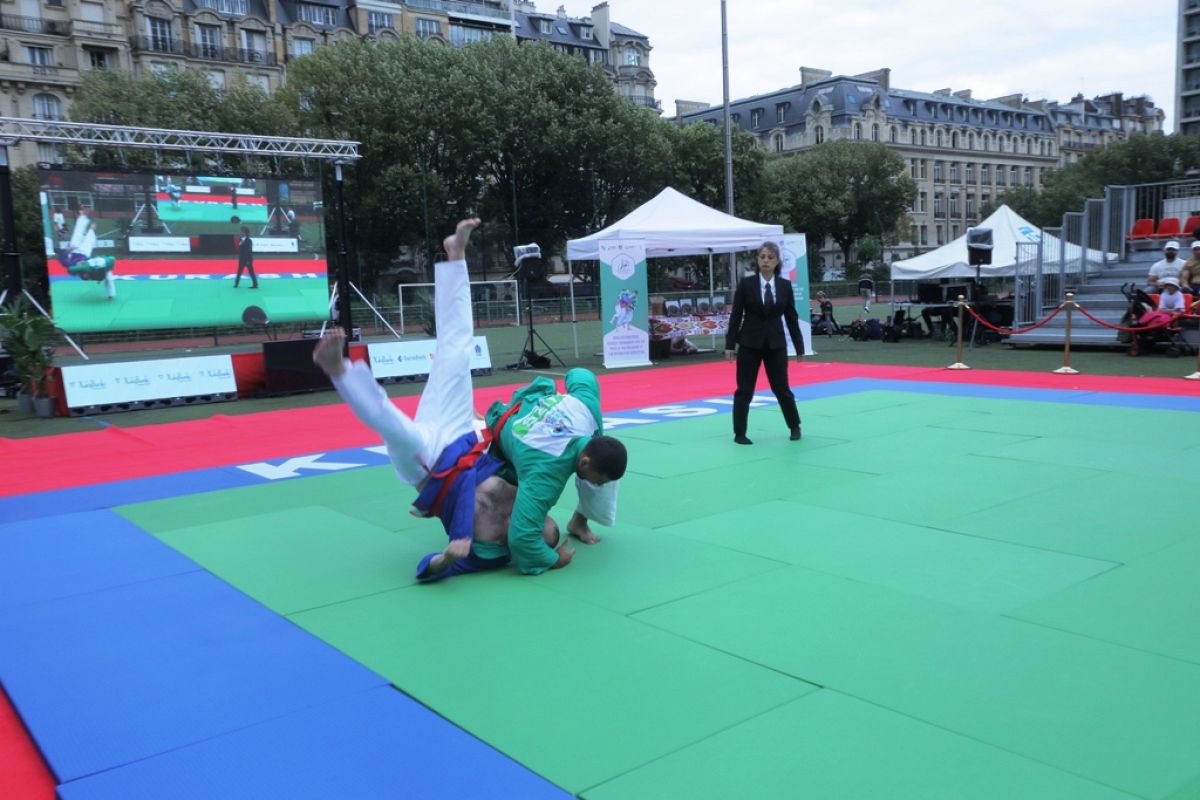International Kurash Tournament: Under the Eiffel Tower, an ancient ...