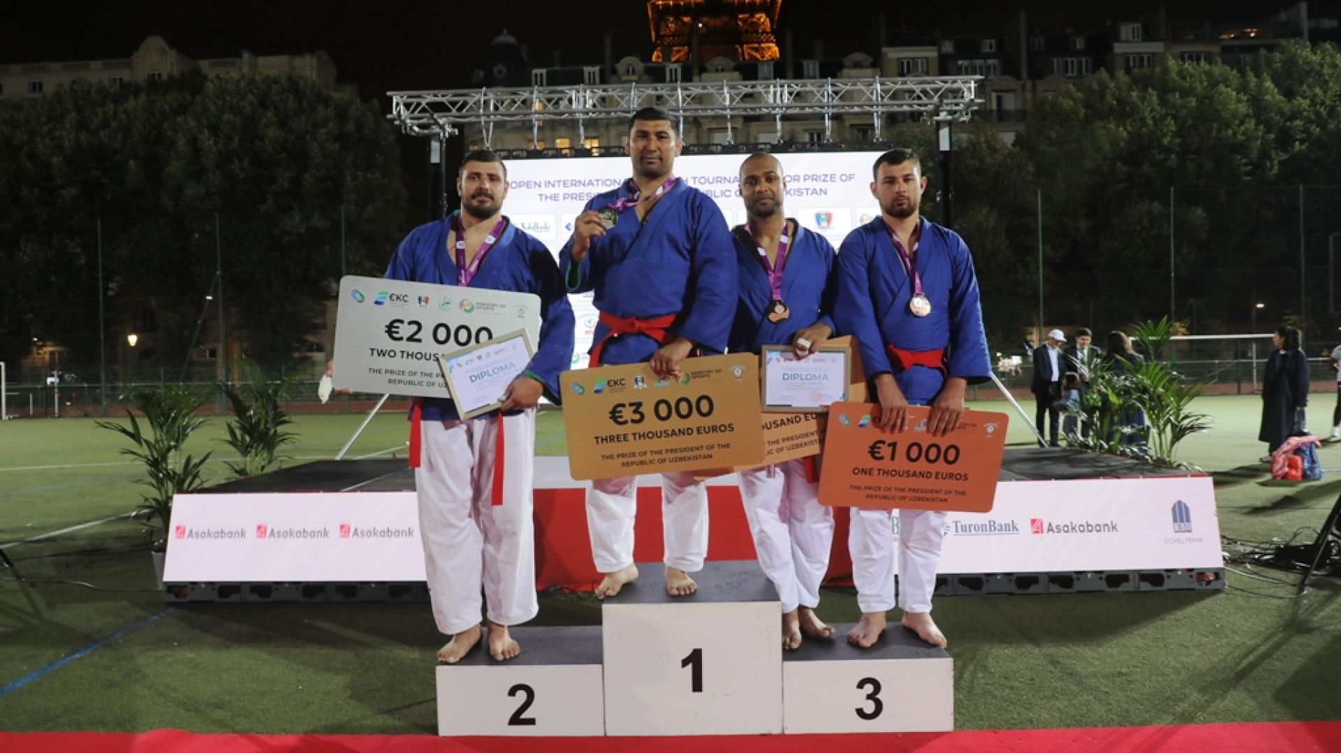 International Kurash Tournament: Under the Eiffel Tower, an ancient ...
