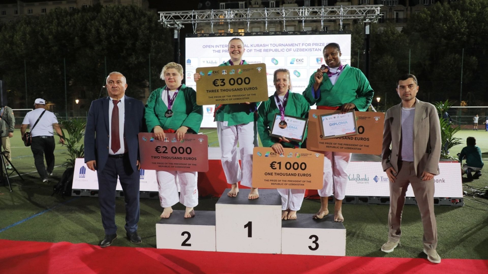 International Kurash Tournament: Under the Eiffel Tower, an ancient ...