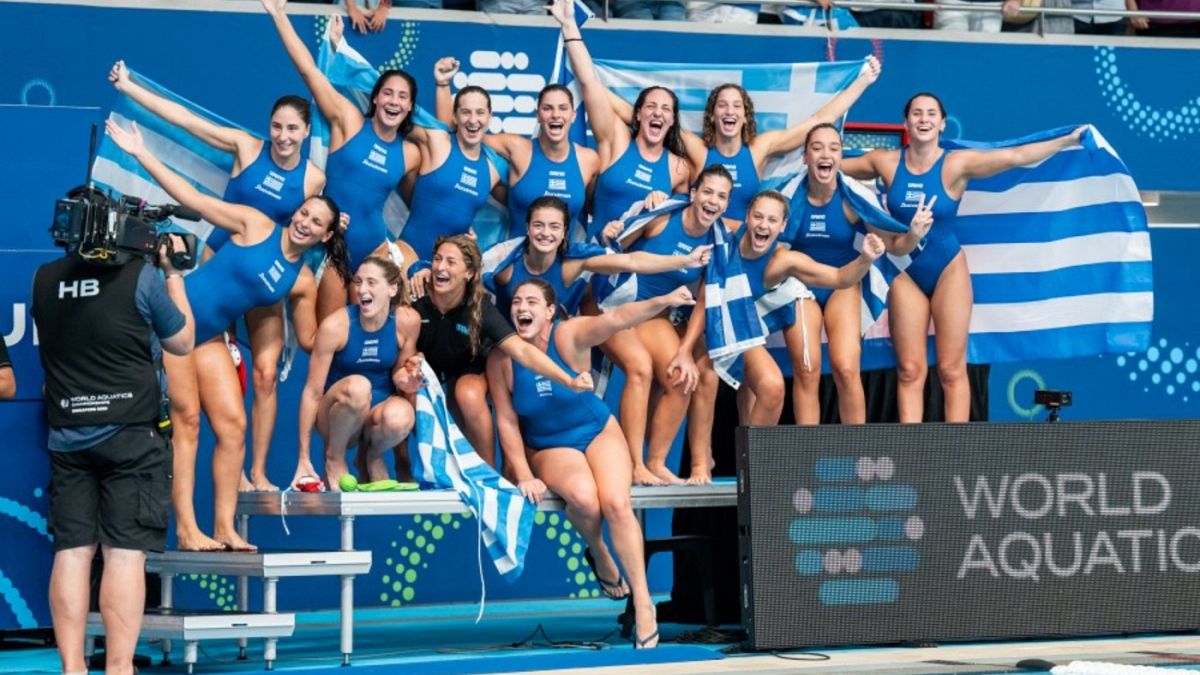 Πρωταθλήτρια κόσμου η Εθνική Πόλο Γυναικών της Ελλάδας - Διέλυσε την ...