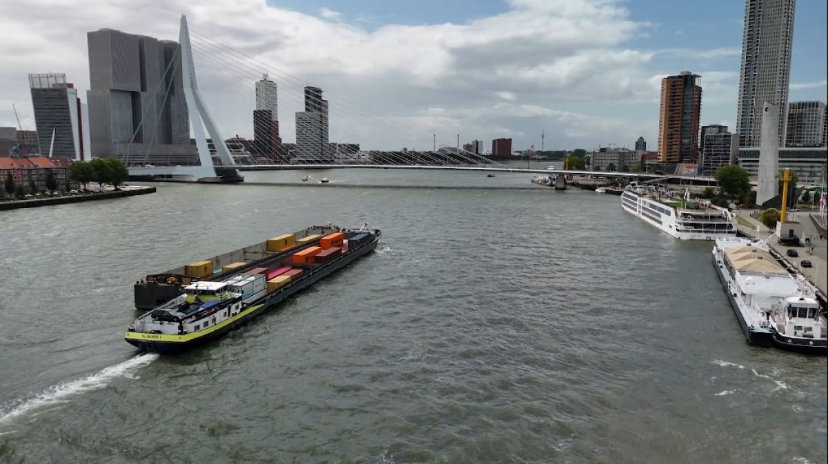 Hydrogen sets sail for zero-emission shipping in the Netherlands | Euronews