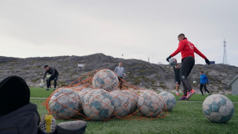 Frozen out: Greenland kicks off football's shortest season after ...