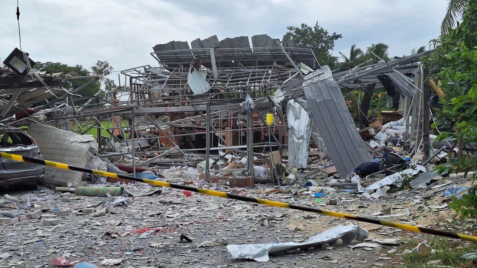 At least nine people killed in explosion at fireworks factory in ...