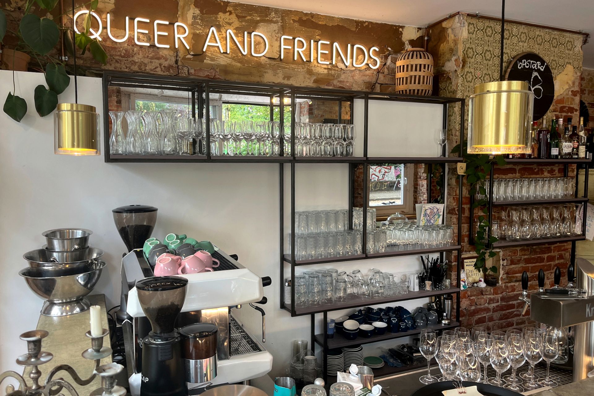 How a Berlin café’s neon sign welcoming the Queer community became a ...