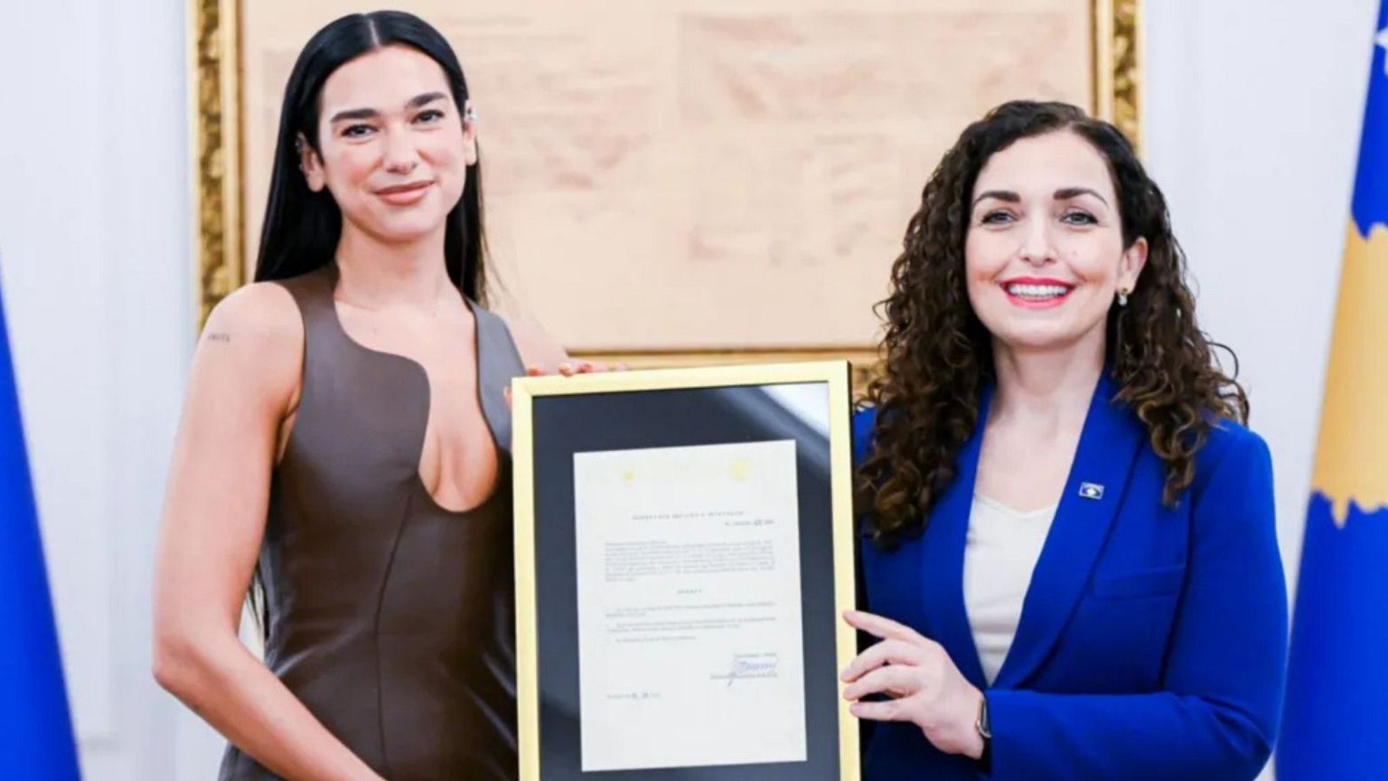 Dua Lipa granted Kosovan citizenship: 'It feels like my two sides are ...