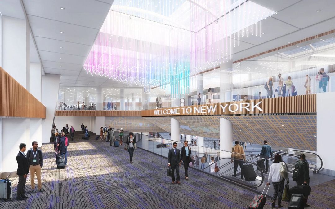 New York cultural giants bring major art installations to JFK's new ...