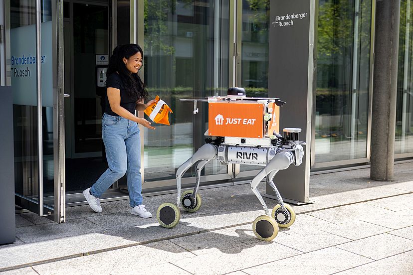 AI robot dogs deliver fast food in Zurich, as Just Eat pilots new ...
