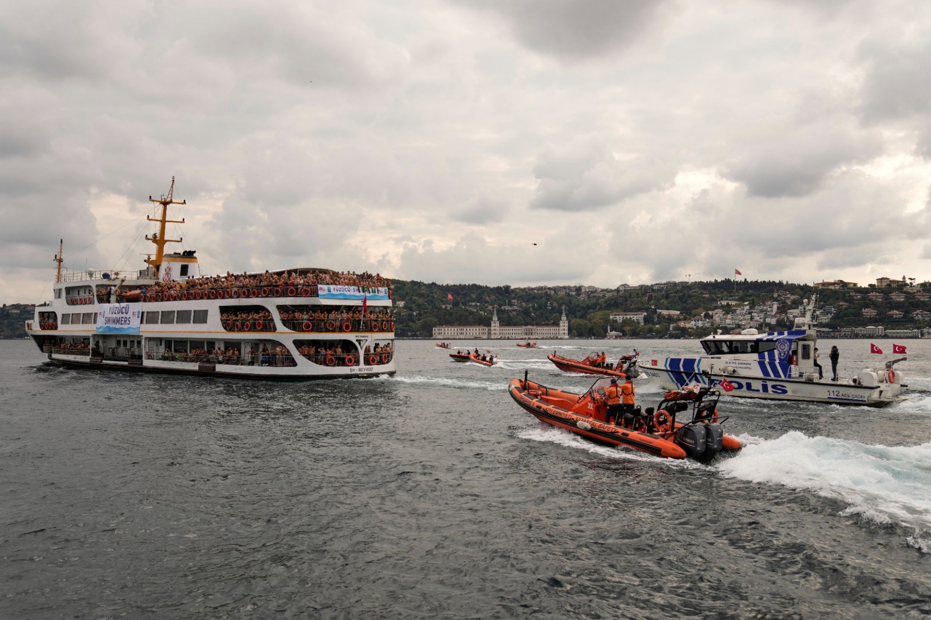 Turkish police search for Russian swimmer who disappeared during ...