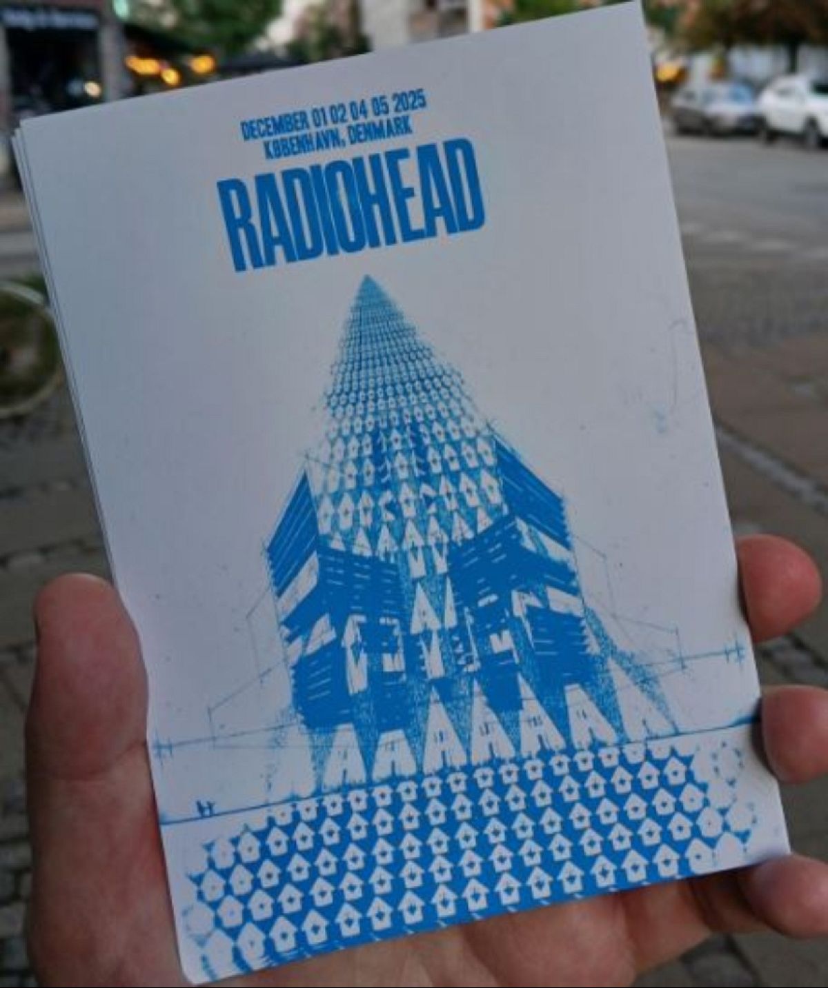 Flyer frenzy: Are Radiohead teasing their first gigs in seven years in ...