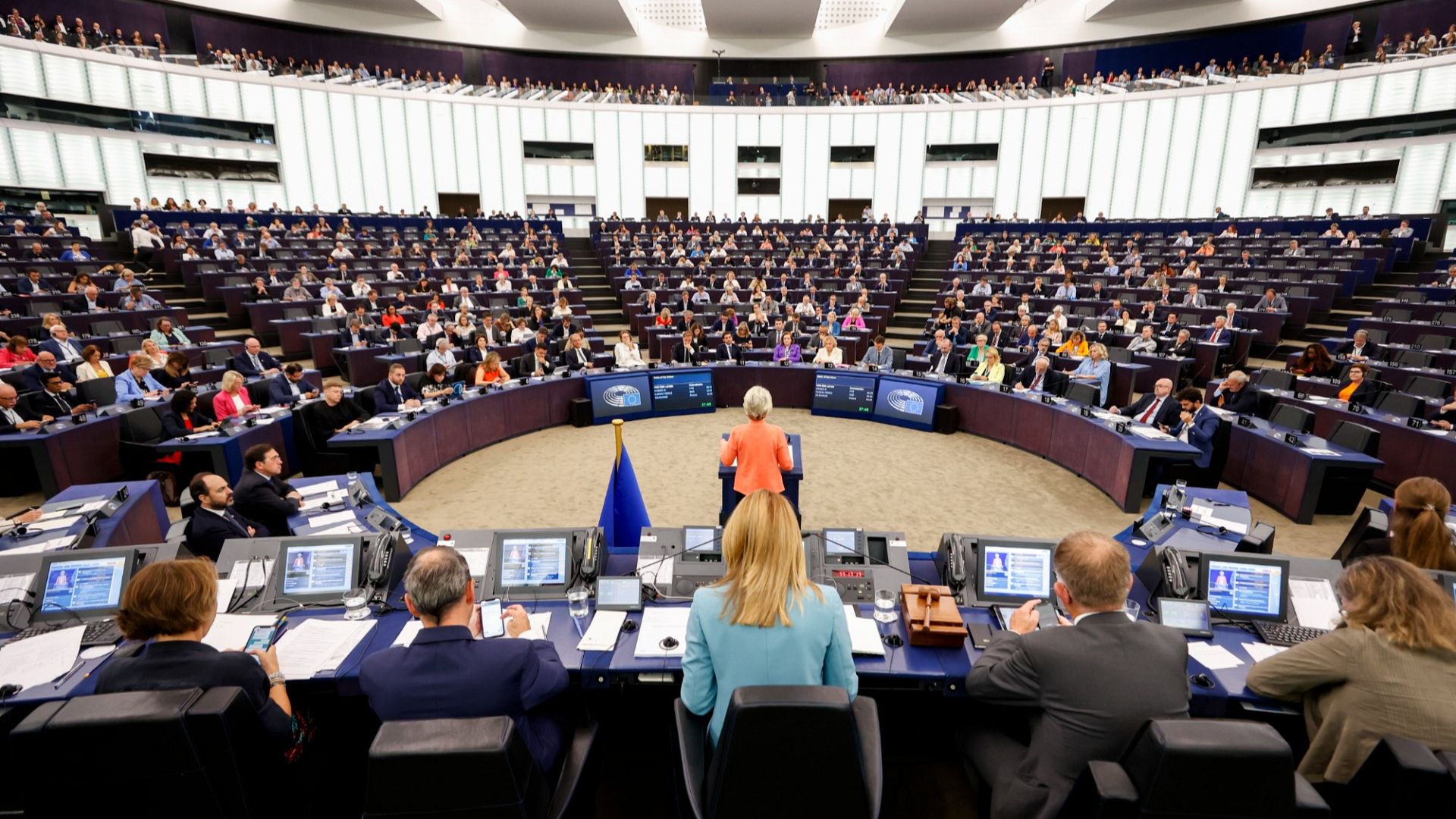 Ursula von der Leyen's State of the Union speech comes at a moment of ...