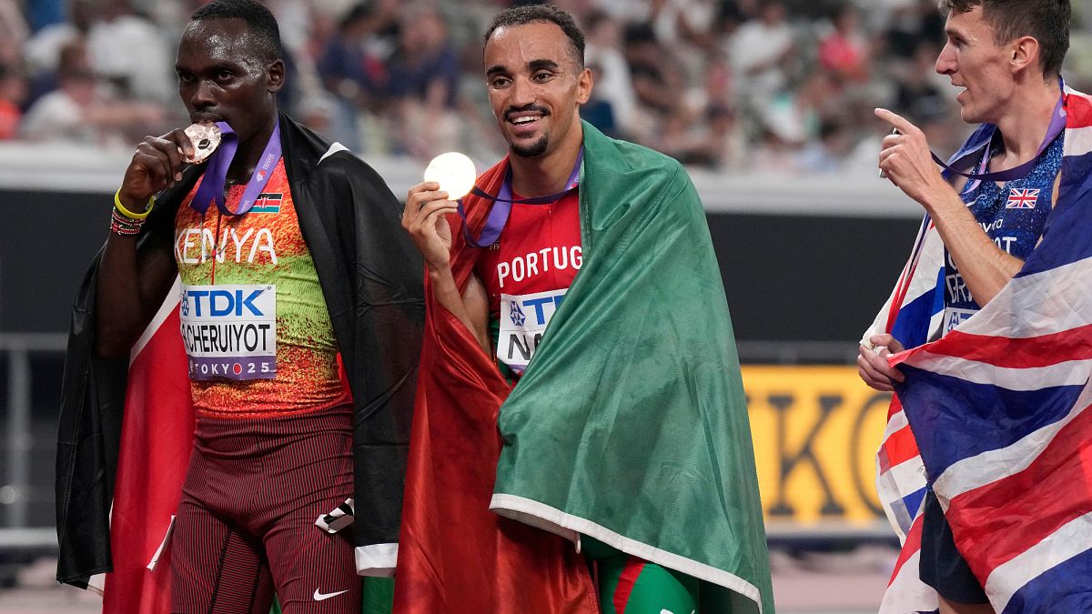 Isaac Nader "voa" e dá medalha de ouro a Portugal | Euronews
