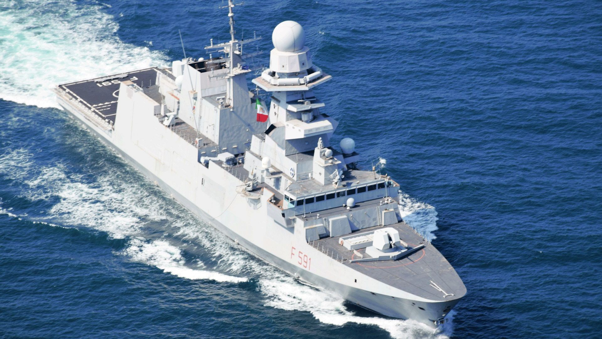 Estes são os navios italianos e espanhol que acompanham a Flotilha rumo ...