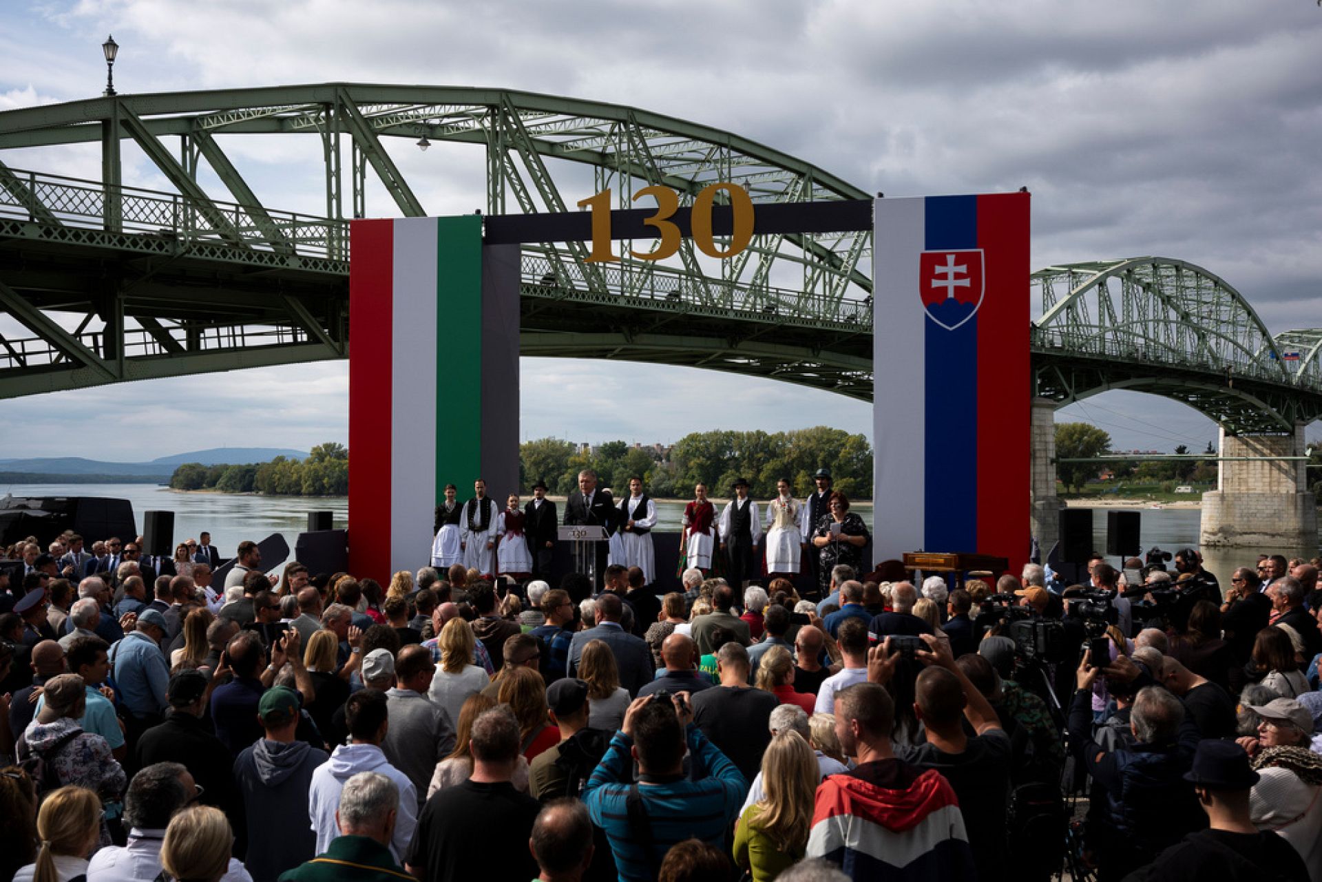 Orban and Fico lambast EU at 130th anniversary of Maria Valeria bridge ...