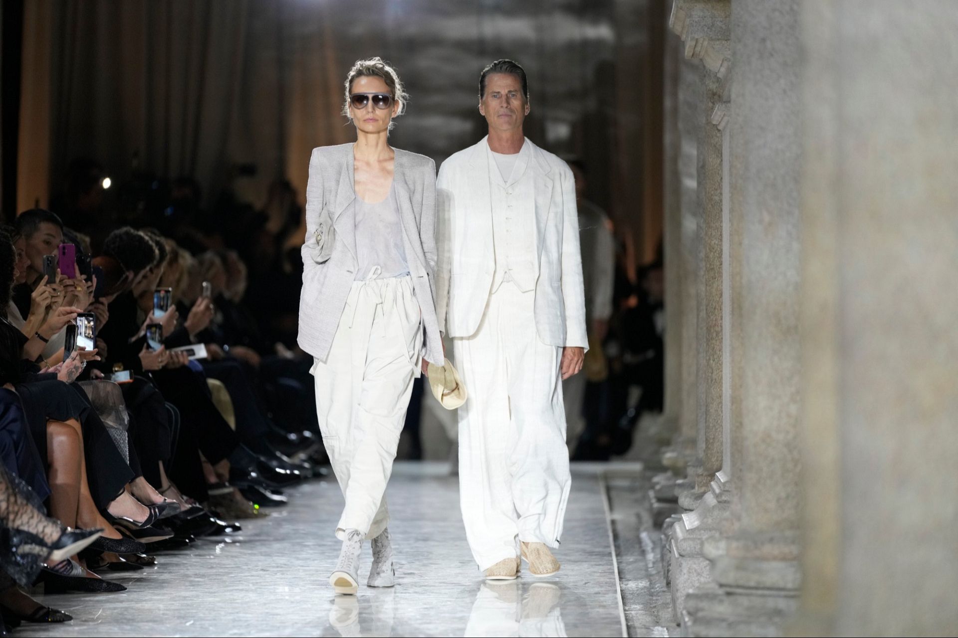 Arriverderci Giorgio: Armani unveils 50th anniversary show in aftermath ...