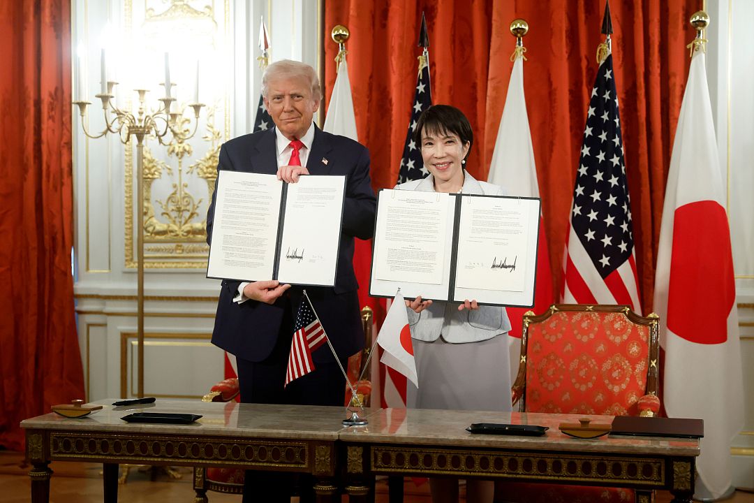 Trump in first meeting with Japan’s new PM says US is ‘ally at the ...