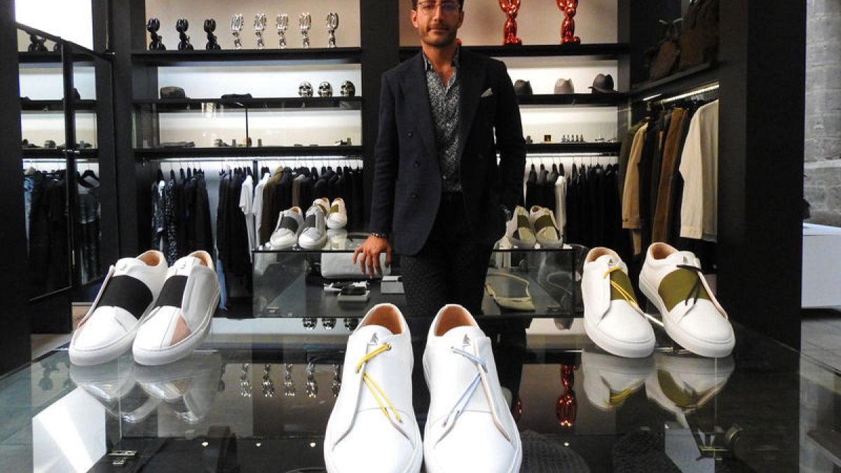 Syrian refugee launches luxury sneaker brand in France | Euronews