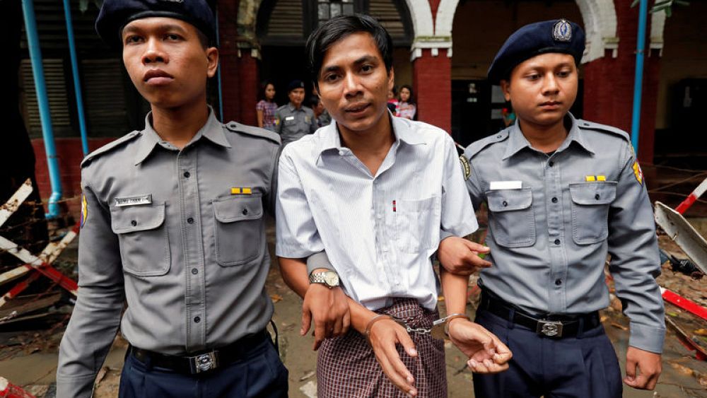 Reuters reporter jailed in Myanmar denies collecting secret documents ...