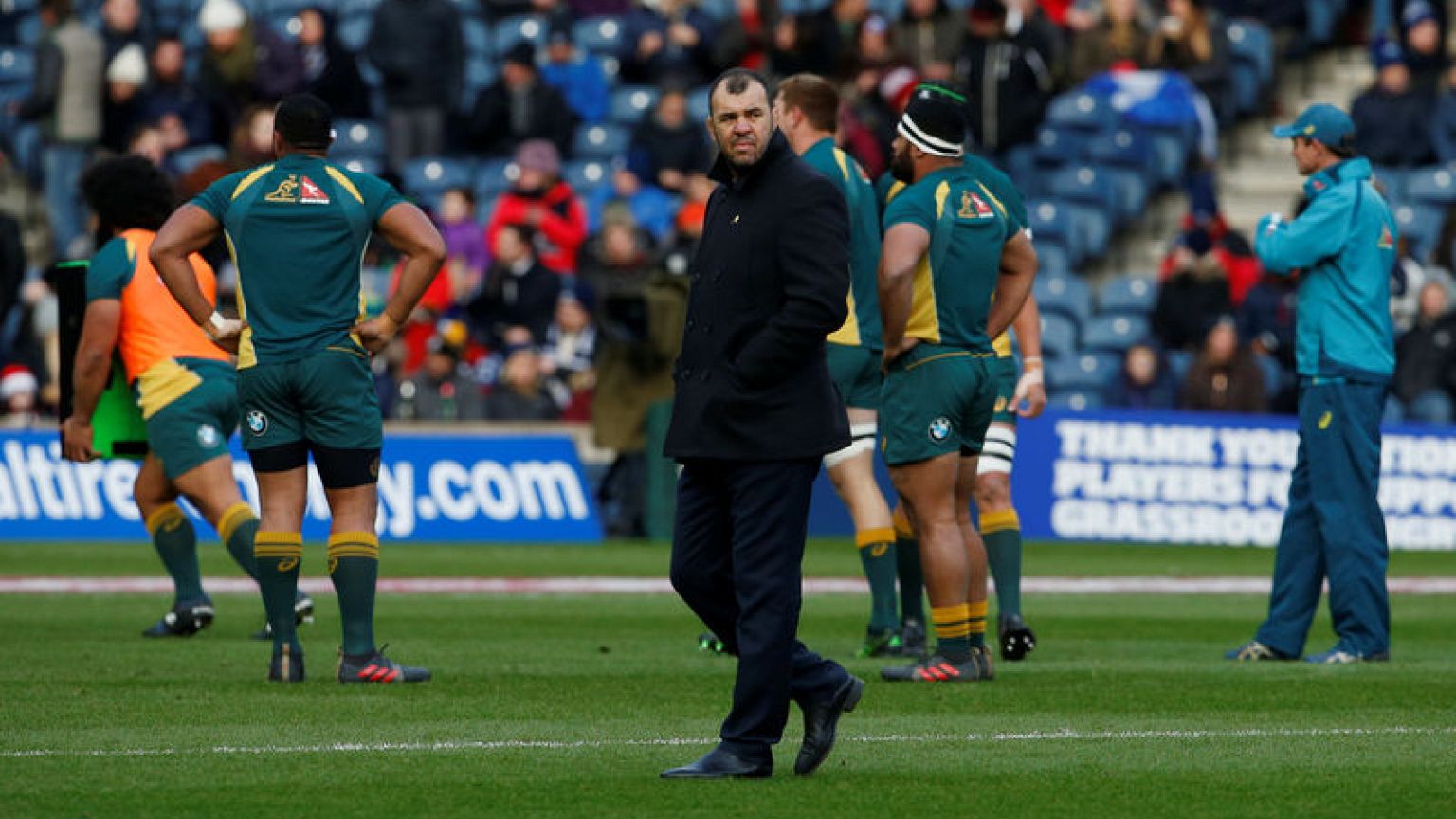 Cheika focused on All Blacks not job security - Hooper | Euronews