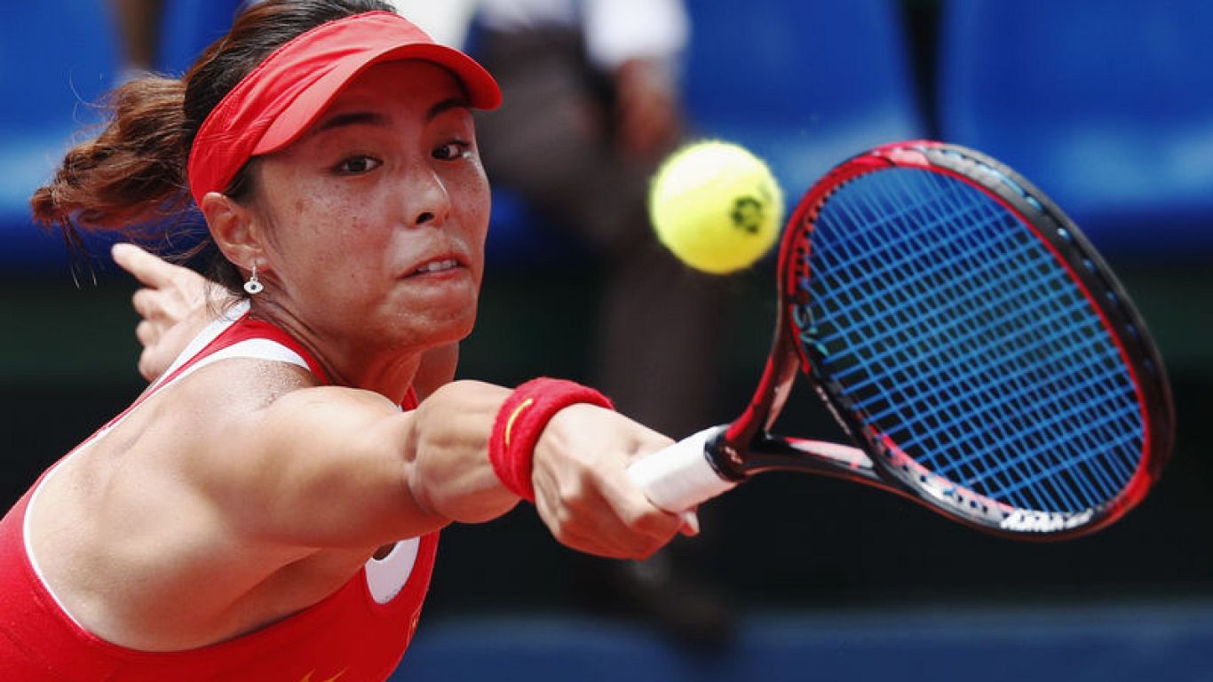Wang Tokyo-bound after successful Asian tennis defence | Euronews