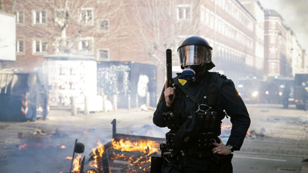 Danish police arrest 23 after unrest in Copenhagen | Euronews
