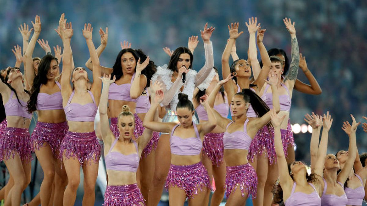 Champions League final - football match or showbiz extravaganza? | Euronews