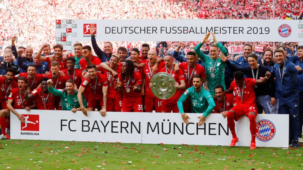 Bayern Munich win Bundesliga title for seventh successive season | Euronews